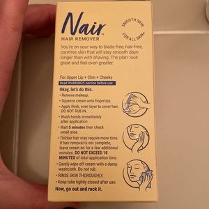 Nair | Bath & Body | Brand New In Box Nair Face Cream Hair Remover ...